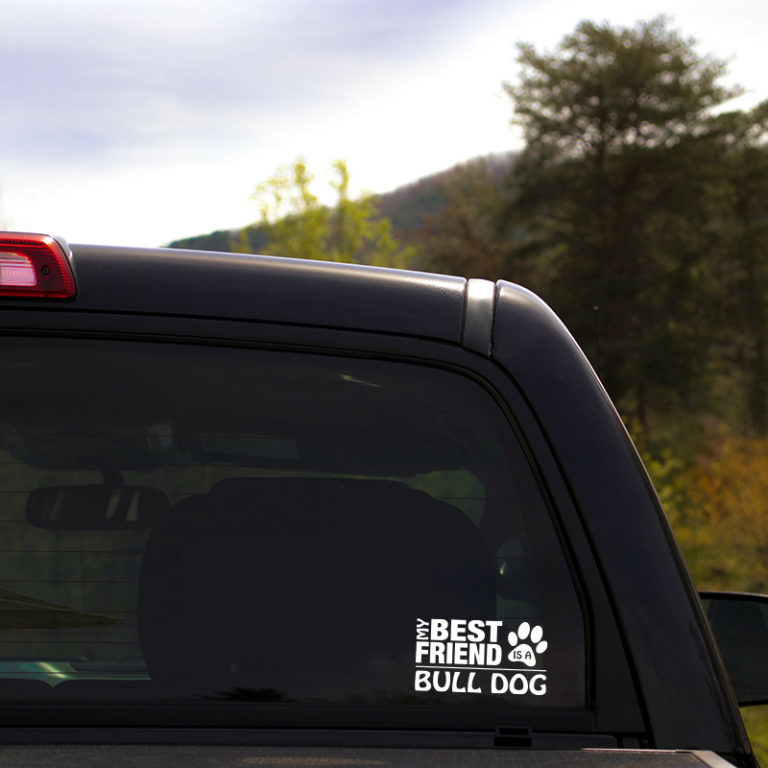 Best Friend Bull Dog – Around The Town Signs