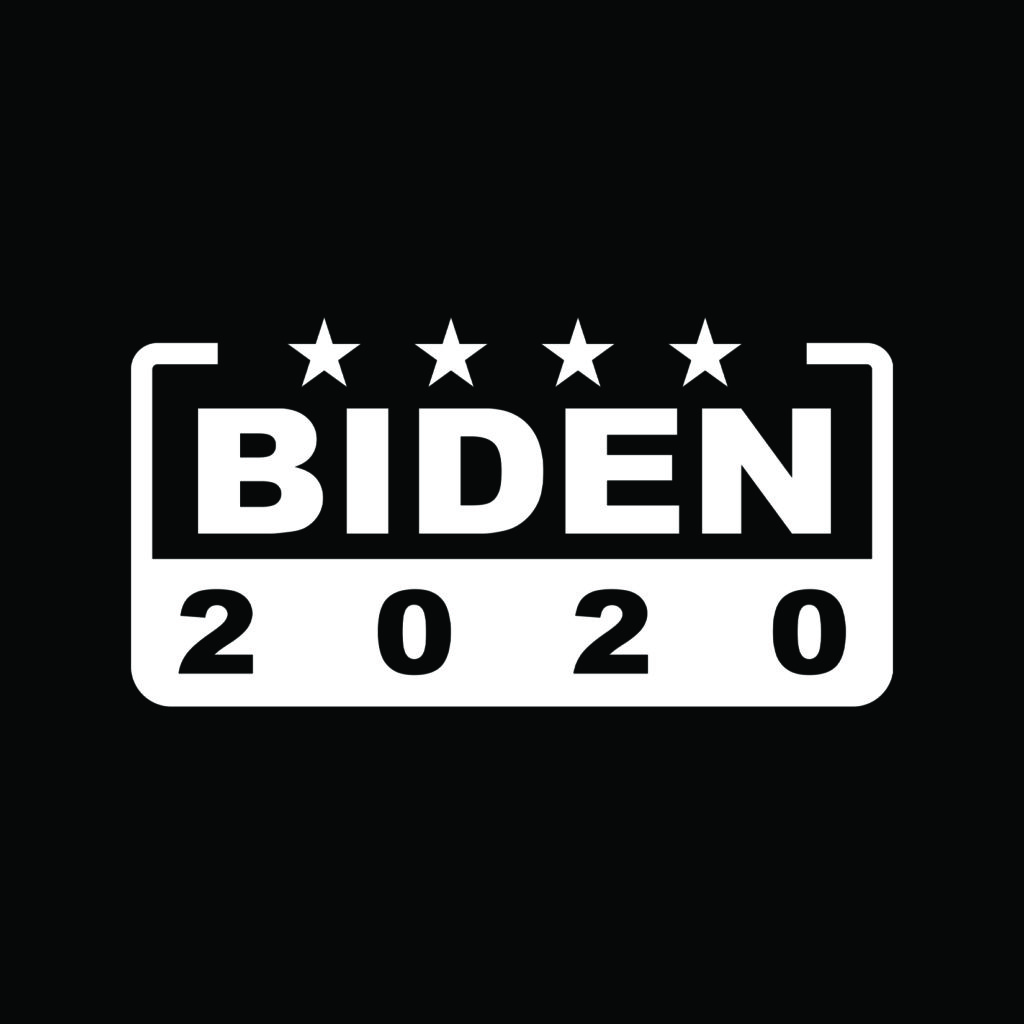 Biden Vinyl Sticker – 3.75″ x 7″ – Around The Town Signs