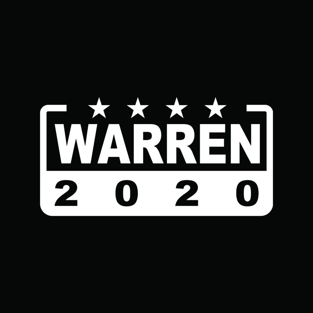 Warren Vinyl Sticker – 3.75″ x 7″ – Around The Town Signs